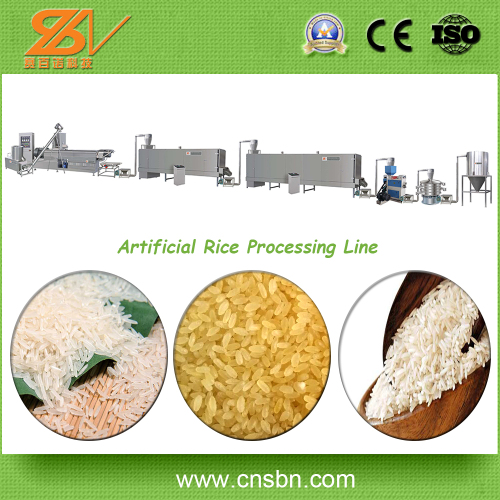 Nutritional Rice Machines Extruded Rice Processing Line, High Quality ...