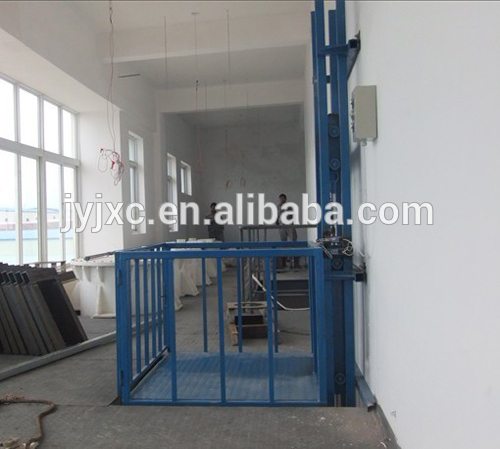 Skyscraping Tower Guide Rail Hydraulic Vertical Cargo Lift, High ...