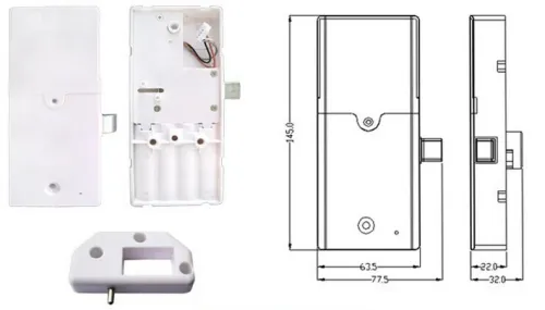 Electronical Smart Swipe Id Card Sauna Lock For Swimming Pool, High ...