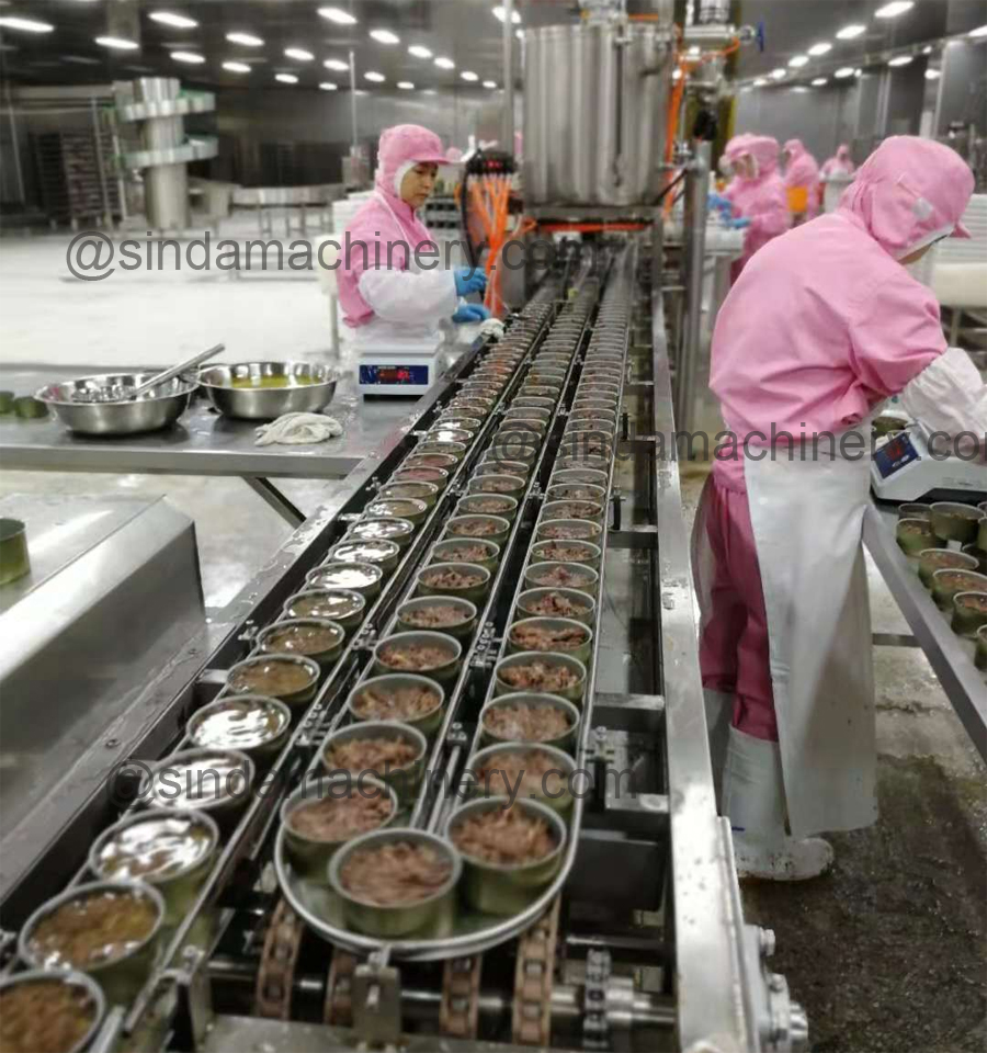 Automated Processing And Production Line For Canned Tuna And Sardines ...