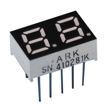 0.28 Inch 7-segment Numeric Led Display, Dual-digit, Single Color, For ...