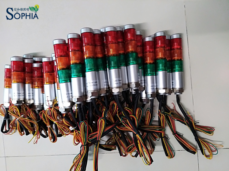 12v To 240v Led Signal Tower Light, High Quality 12v To 240v Led Signal ...