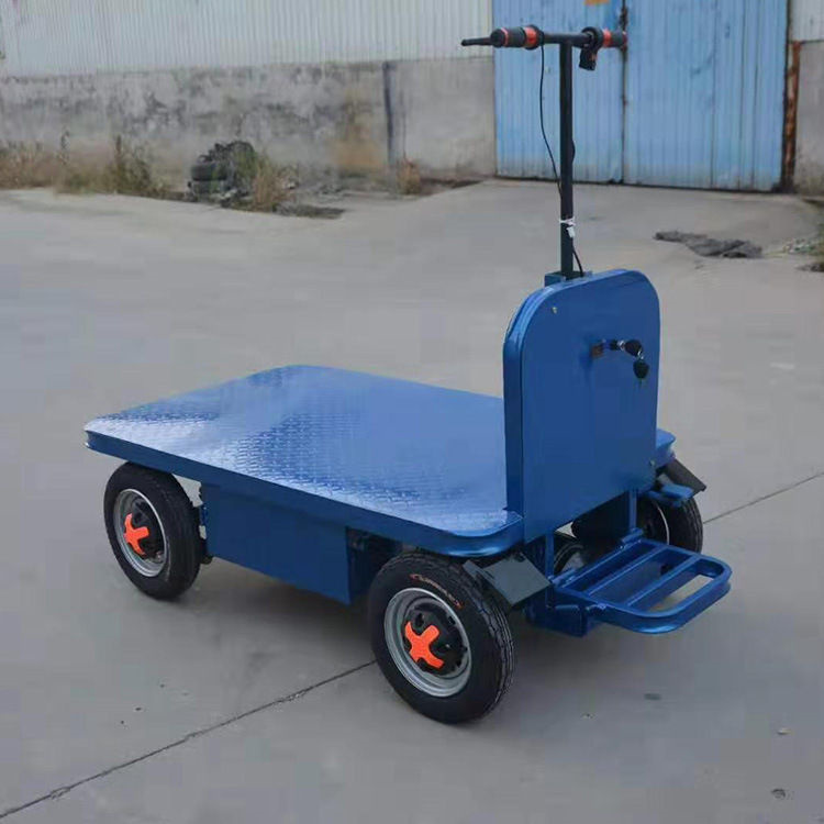 Electric Platform Trolleys With Detachable Guardrails, High Quality ...