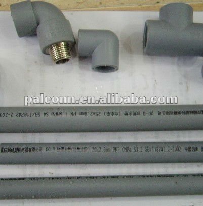 Ppr Pipe Used For Hot Water Of Gray Color, High Quality Ppr Pipe Used ...