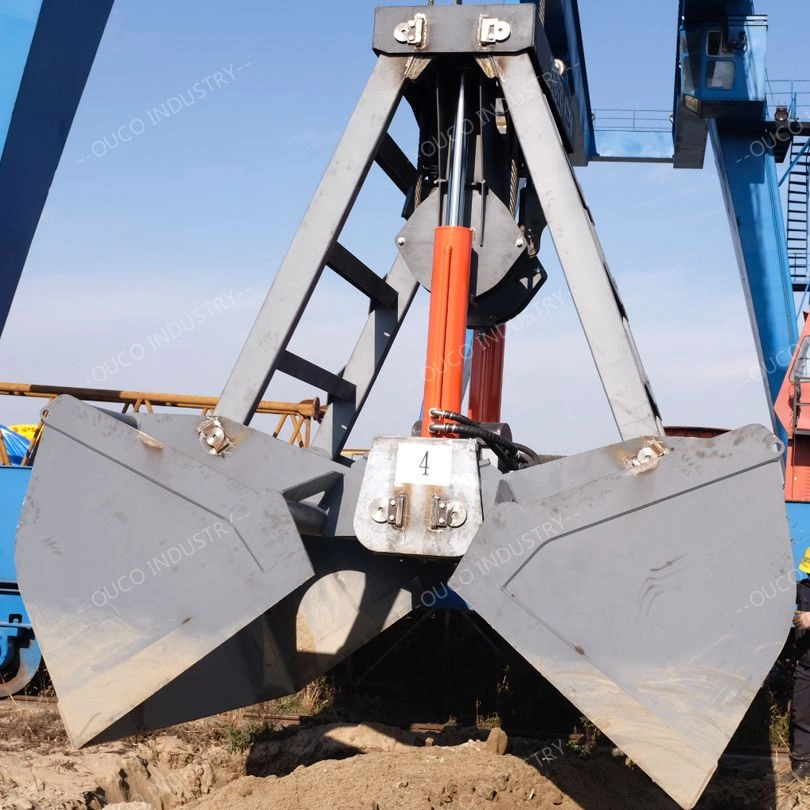 Clamshell grab, 15 CBM intelligent remote control grab for port bulk ...