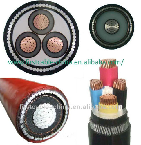 11kv Cu/al Xlpe Dsta Pvc Cable, High Quality 11kv Cu/al Xlpe Dsta Pvc ...
