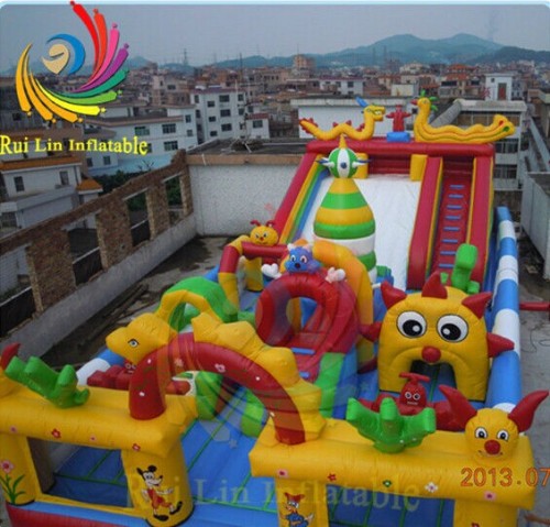 Giant Inflatable Interactive Game/entertainment City, High Quality ...