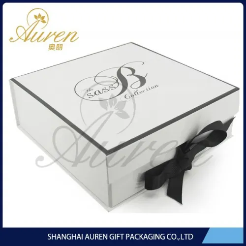 Kraft Paper White Square Cardboard Box, High Quality Kraft Paper White ...