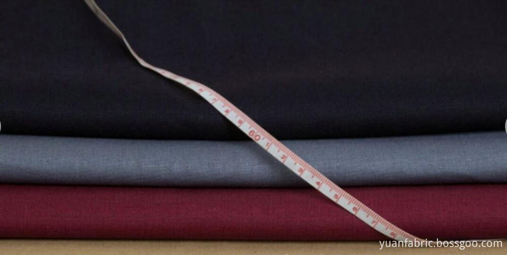 Customizable Blended Plain Dyed Woven Fabric, High Quality Customizable ...