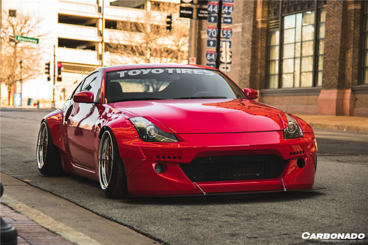Vs3 Style Full Wide Body Kit สำหรับ 350z คุณภาพสูง Vs3 Style Full Wide ...