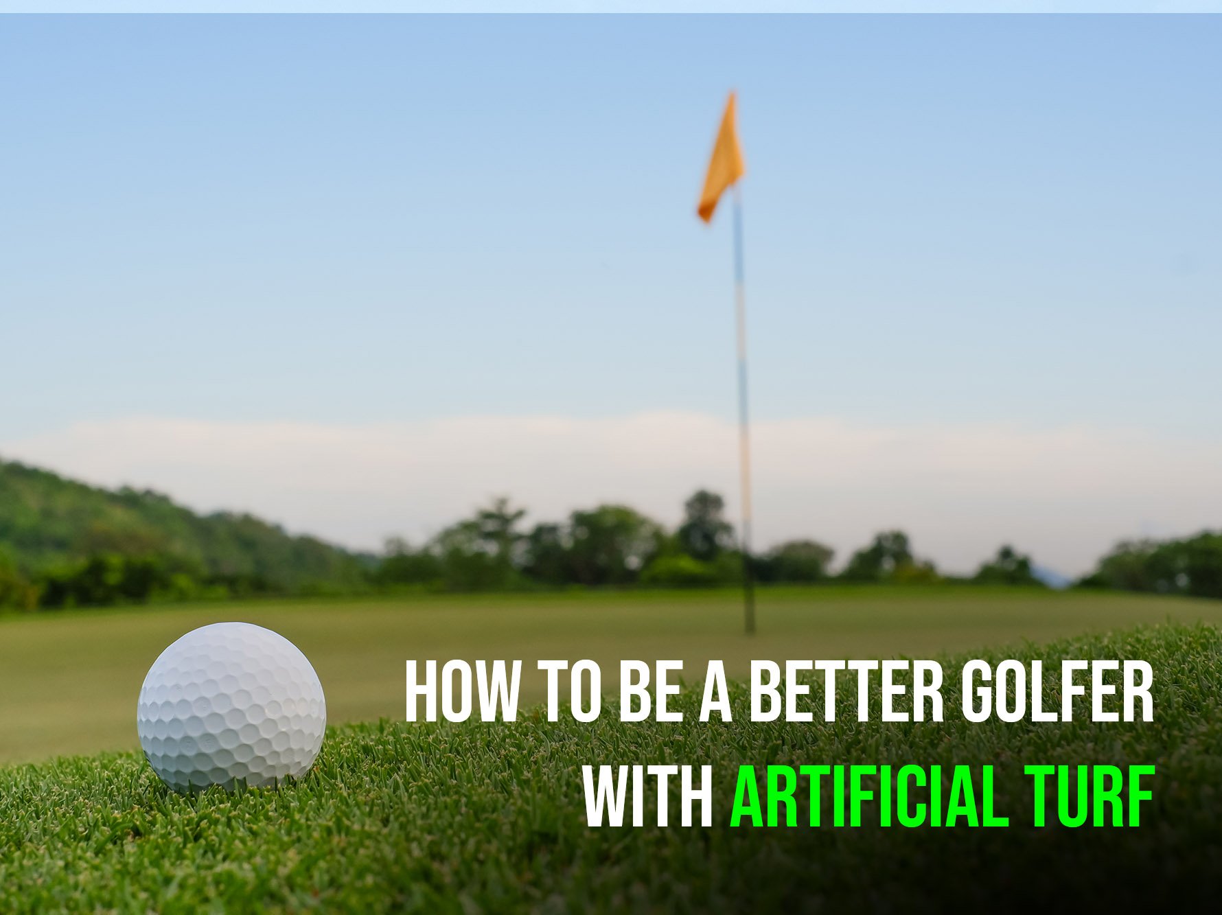 Seamless Golf Course Setup:golf Field Artificial Grass, High Quality ...