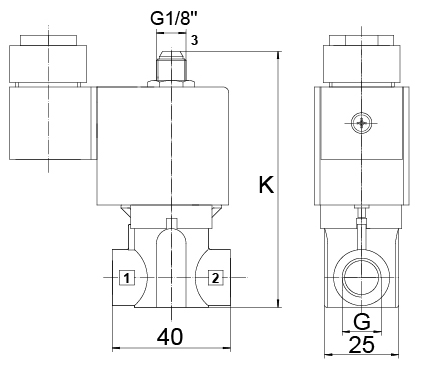 6027 Burkert Type 3/2-Way Stainless Steel Solenoid Valve China Manufacturer