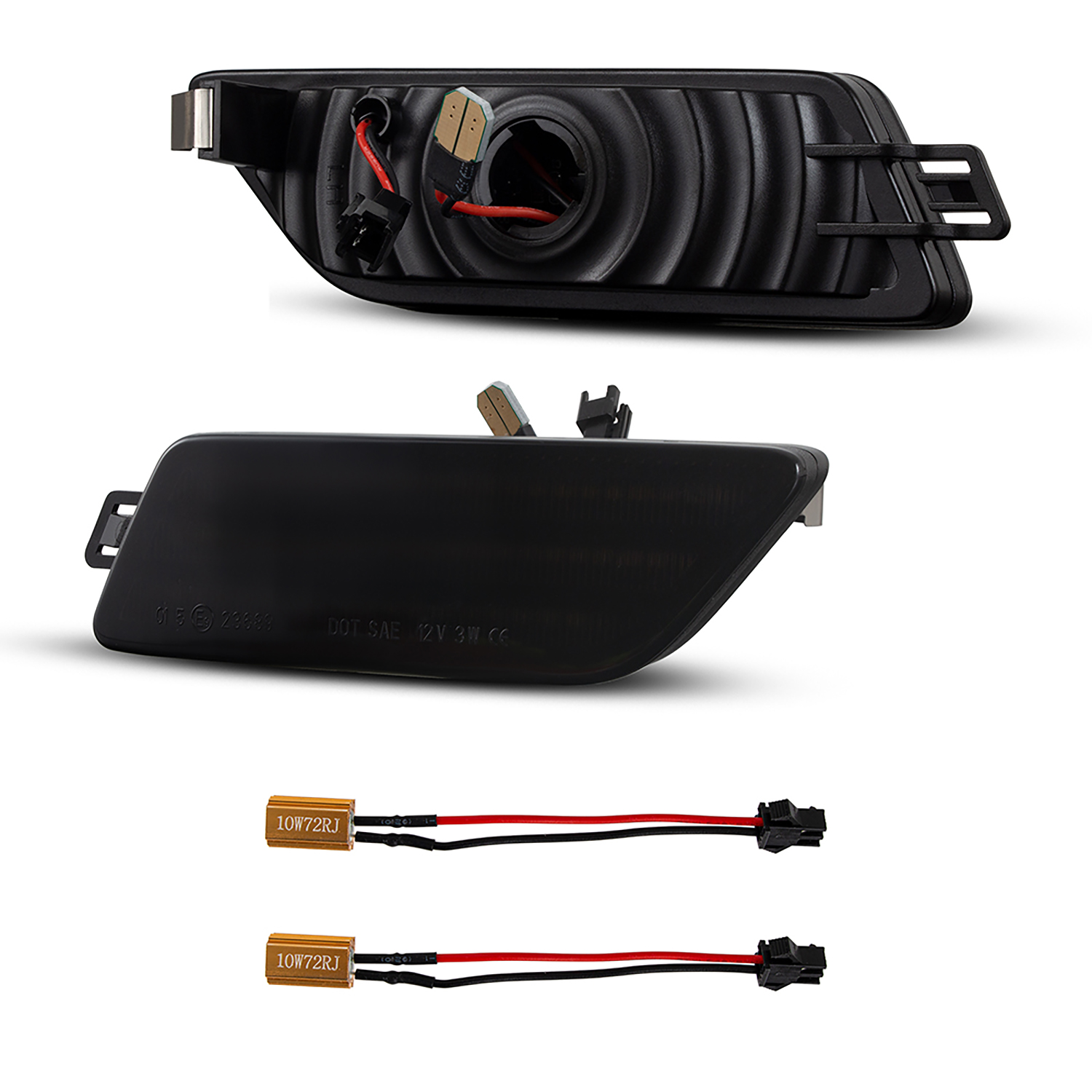 Front Bumper Side Marker Lights For Porsche Macan 2014-2022, High ...