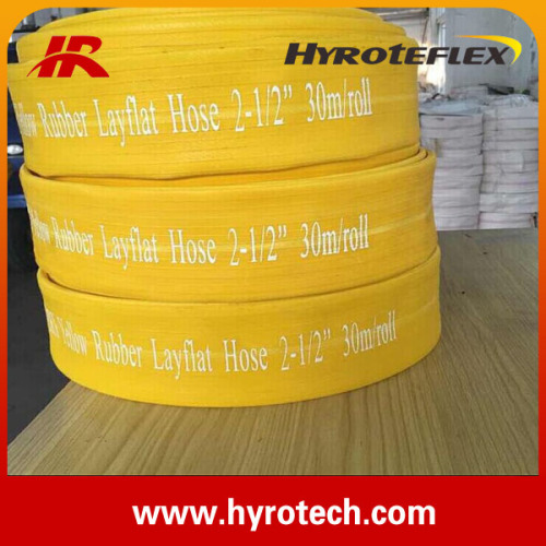 Heavy Duty Rubber Layflat Hoses, High Quality Heavy Duty Rubber Layflat ...