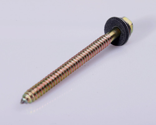 Hex Flange Head Self Tapping Screws With Epdm Washer, High Quality Hex ...