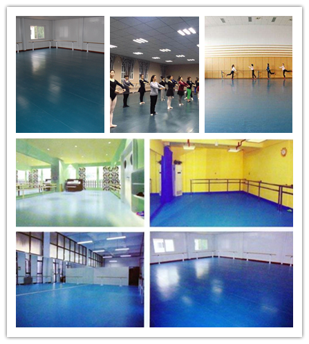 Lantai Studio Tari Profesional Dalam Ruangan, kualitas tinggi Lantai ...