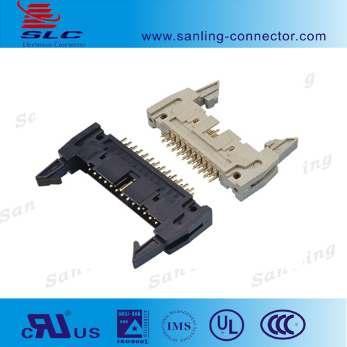 2.54mm Pitch Straight Shrouded Ejector Header Connector, High Quality 2 ...