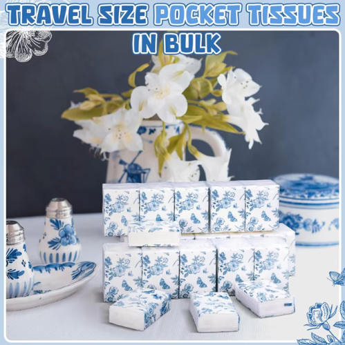 Customized Standard Facial Handkerchief Pocket Tissue Paper, High ...