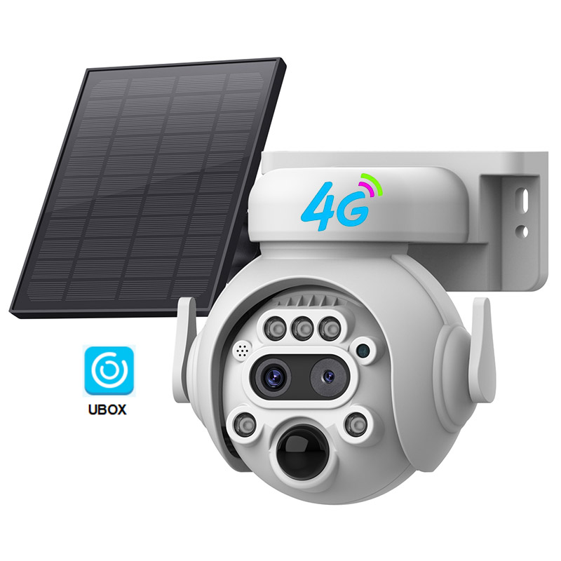 Ubox App 6mp 12x Zoom Dual Lens Wifi 4g Solar Camera With Night Vision ...