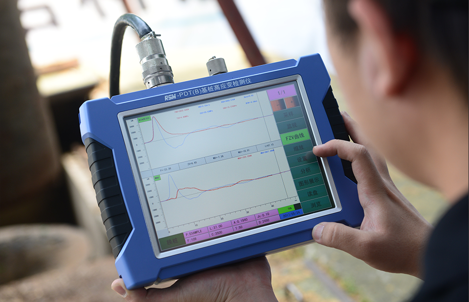 Advanced Pile Dynamic Load Test (pda) Testing Services For Good Sellers ...