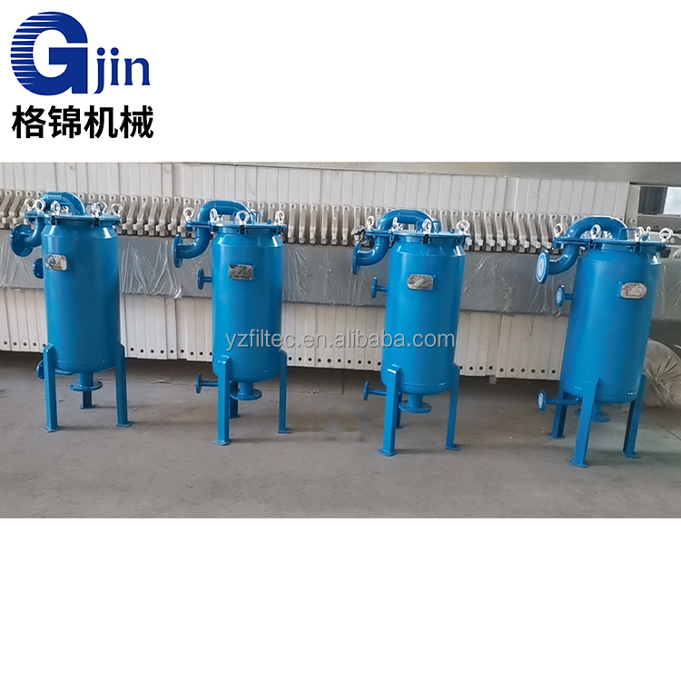 Upvc/pp Plastic Bag Filter Housing For Chemical Liquid Calcium Chloride ...