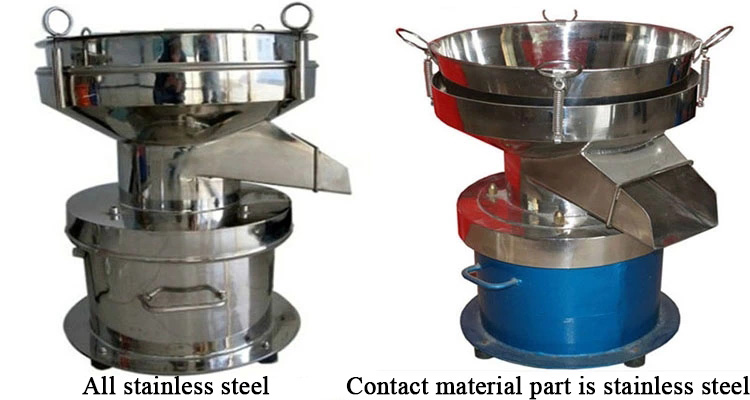 Vibration Separator Sifter Liquid Juice Sieve Filter Round Vibrating ...