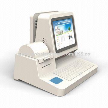Small Table Kiosk With Double Two-sides 17-inch Lcd Monitor, High ...