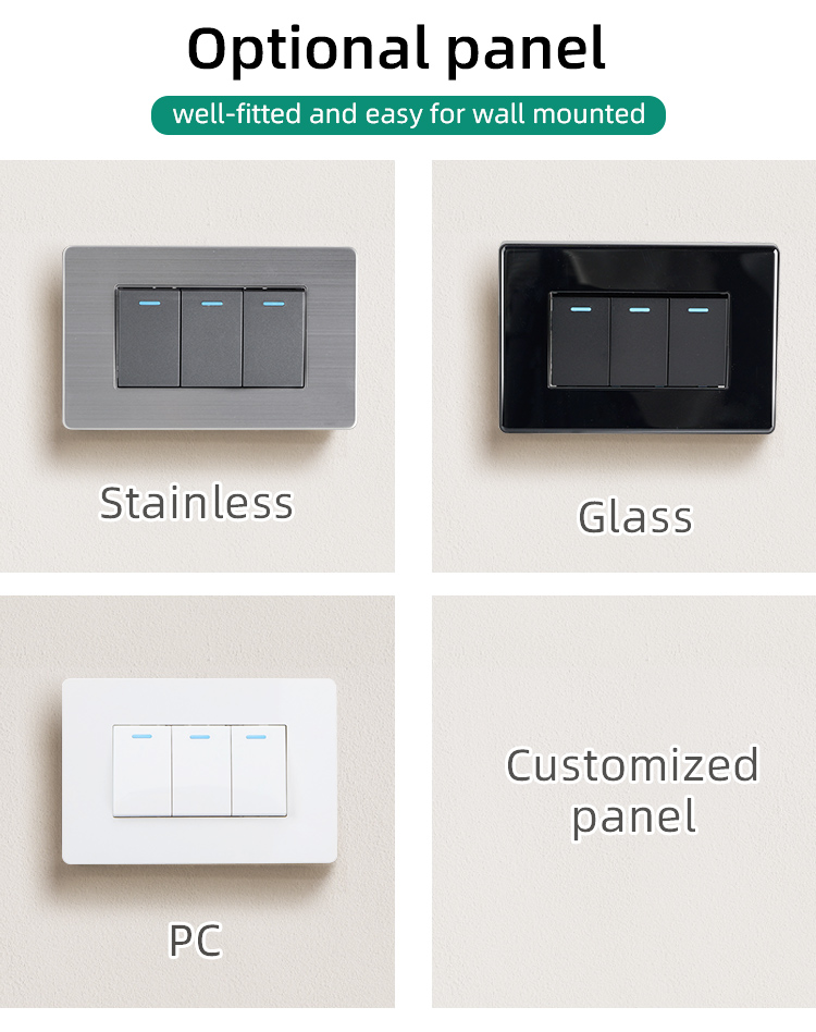 Elegant Electrical Switches And Sockets For Residential Use - One Way ...