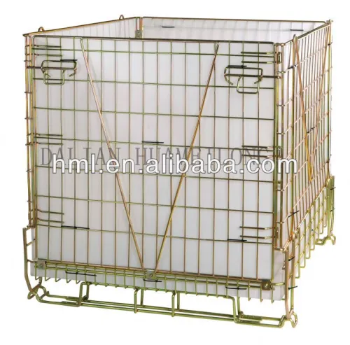 Collapsible And Stackable Recycle Wire Pallet, High Quality Collapsible ...