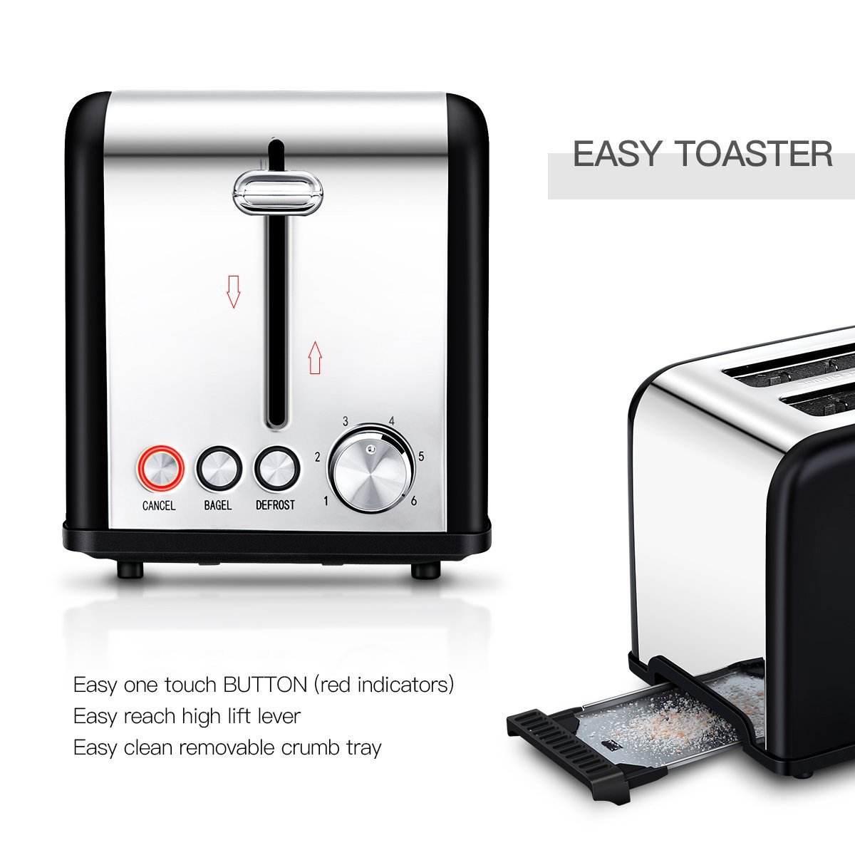 Stainless Steel Smart Electric Grill Toaster For Perfect Hamburger Buns ...