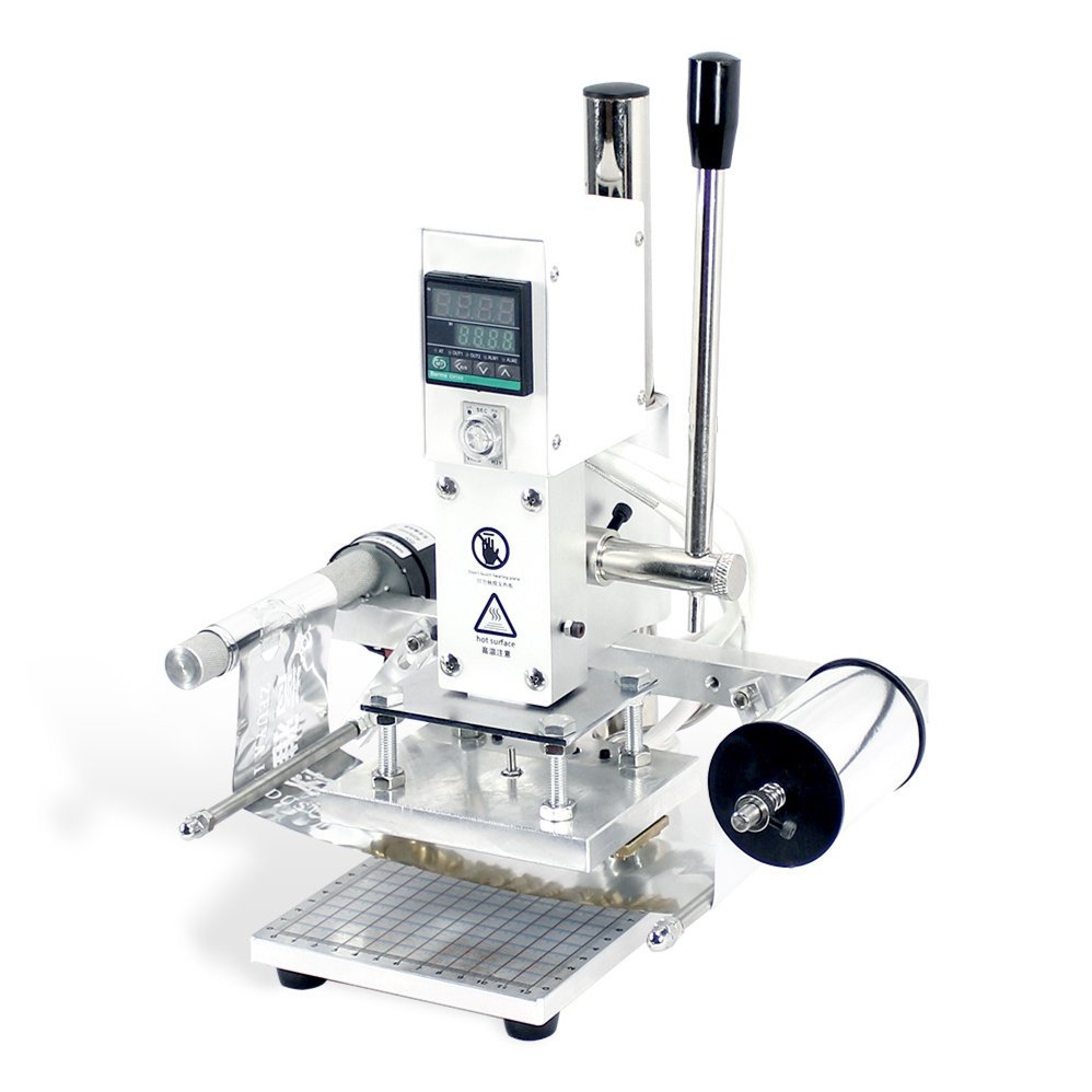 Manual Mini Hot Foil Stamping Machine For Leather Logo Embossing (gold ...
