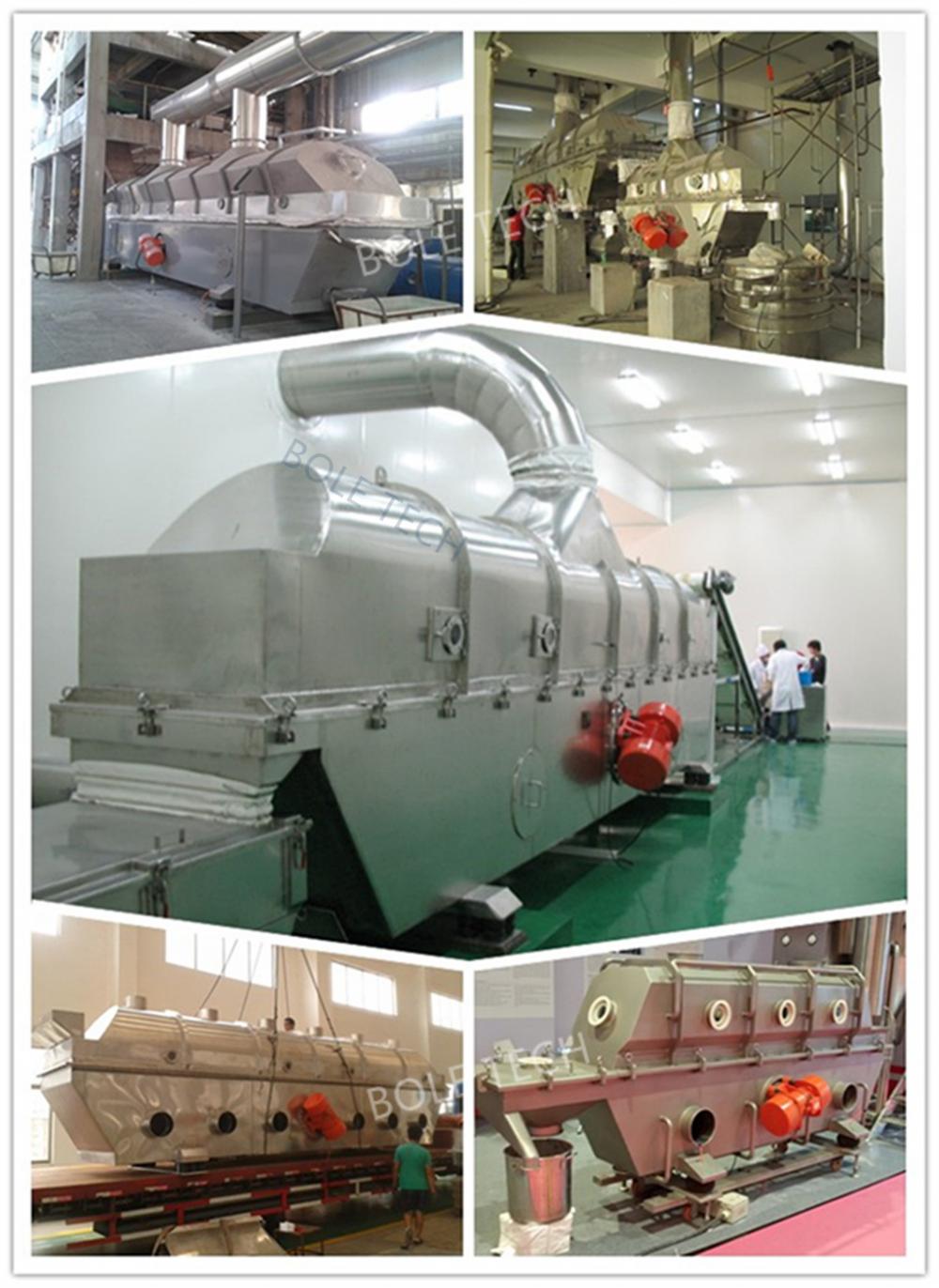 Granular Seasonings Vibrating Fluid Bed Dryer, High Quality Granular ...