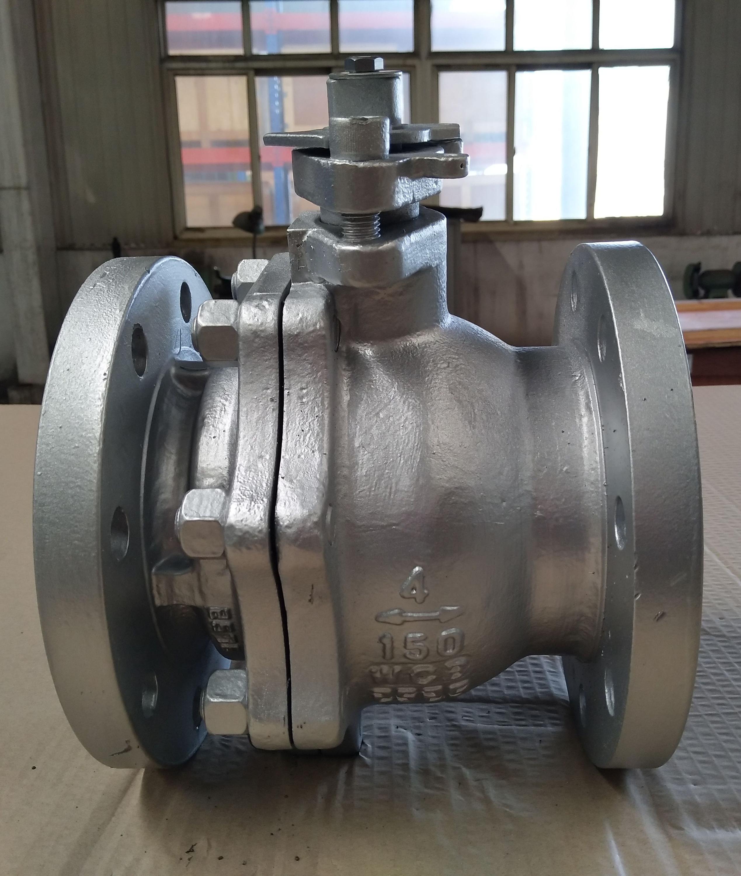 Cad Drawings For 4\" 150# Wcb Floating Ball Valve With Handles, High ...
