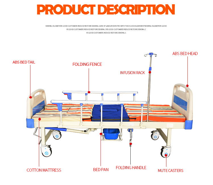 Luxurious Hand Control Hospital Bed Cpr Bed, High Quality Luxurious ...