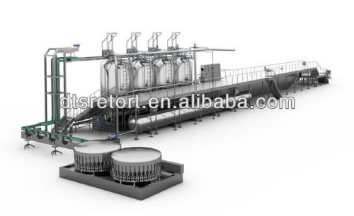 Continuous Crateless Retort System, High Quality Continuous Crateless ...