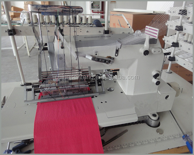 33 Needle Double Chain Stitch Smocking Sewing Machine, High Quality 33 ...