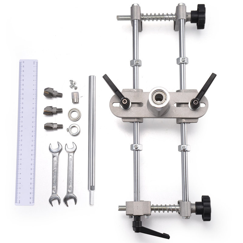 Lock Mortiser Kit: Mortice Lock Fitting Jig With Carbide Tip Wood ...