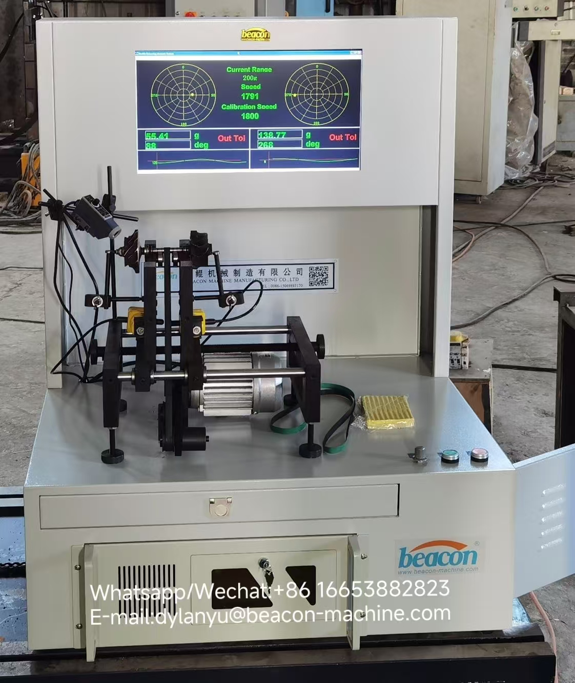 Beacon Ryq-3a Turbine Shaft Balancing Machine, High Quality Beacon Ryq ...