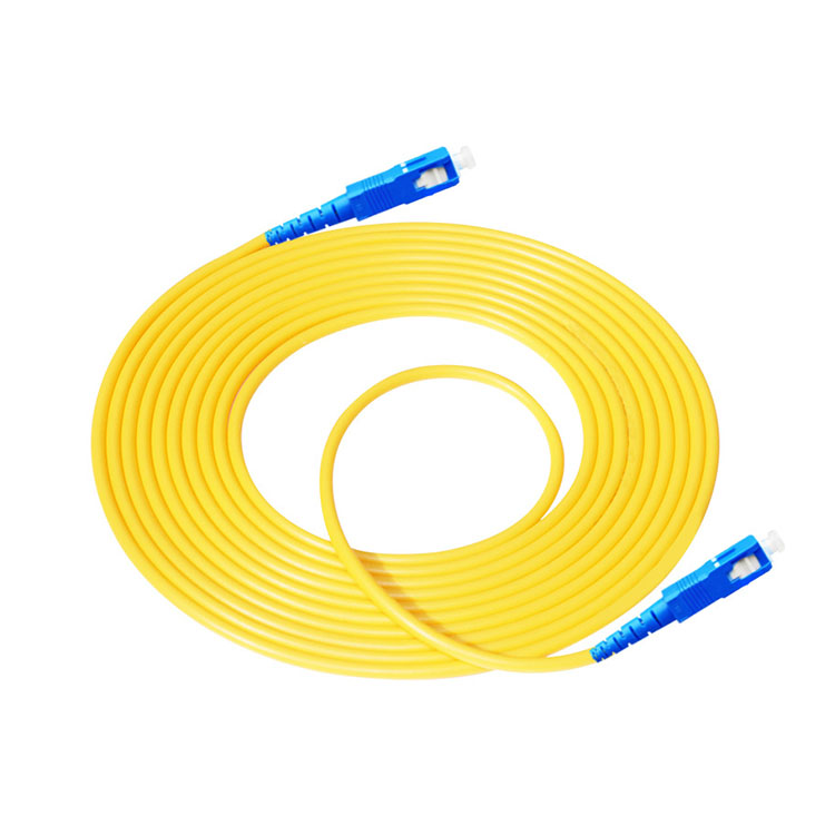 Custom Length Single Mode Fiber Optic Patch Cords For Ftth Testing ...