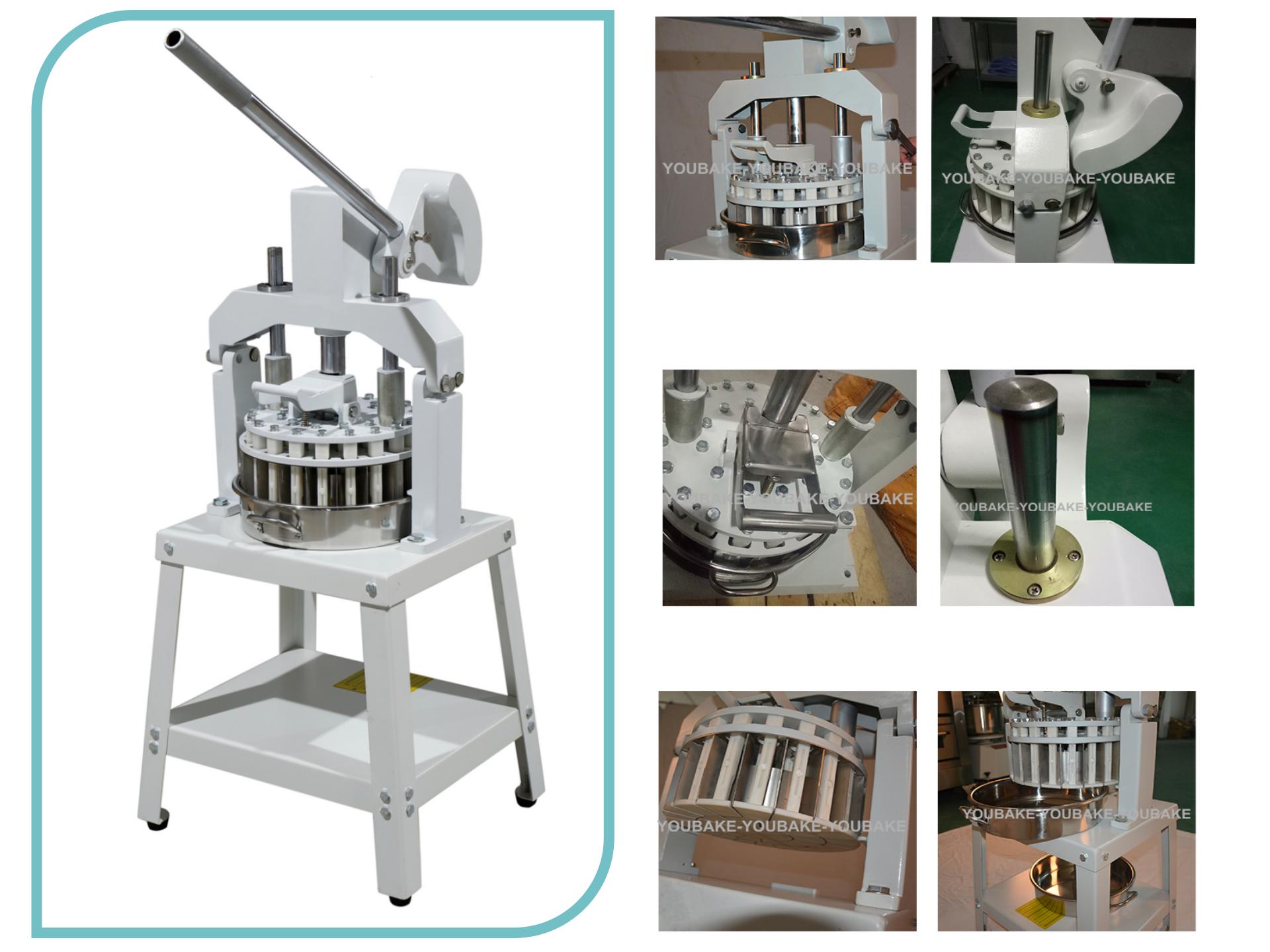 Hot Selling Noiseless Manual Dough Cutting Machine For Small Bakeries ...