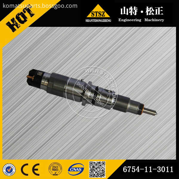 Komatsu Excavator Spare Parts Komatsu Pc200-8 Injector 6754-11-3011 ...