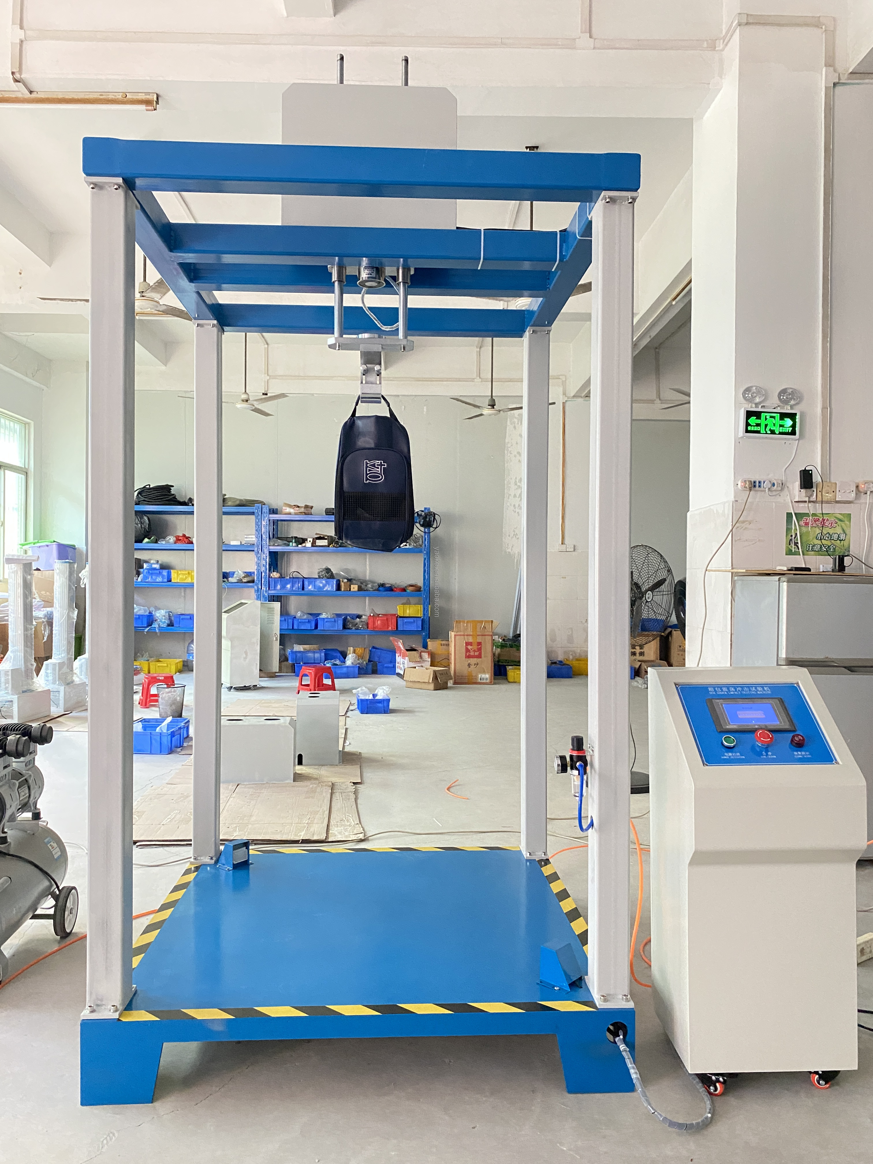 Luggage Handle Jerk Tester: Bag Package Drop Testing Machine, High ...