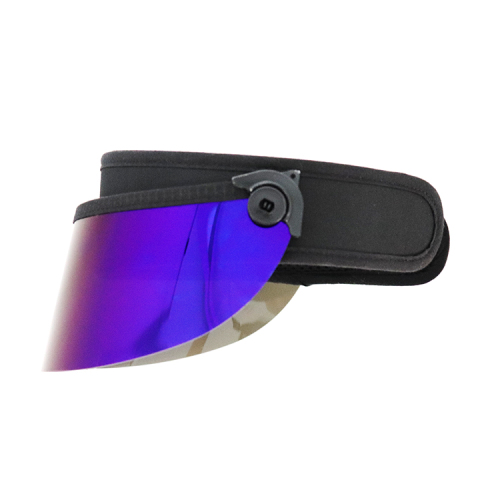 Champagne Gold Face Shield Women Sun Visor Hat, High Quality Champagne ...