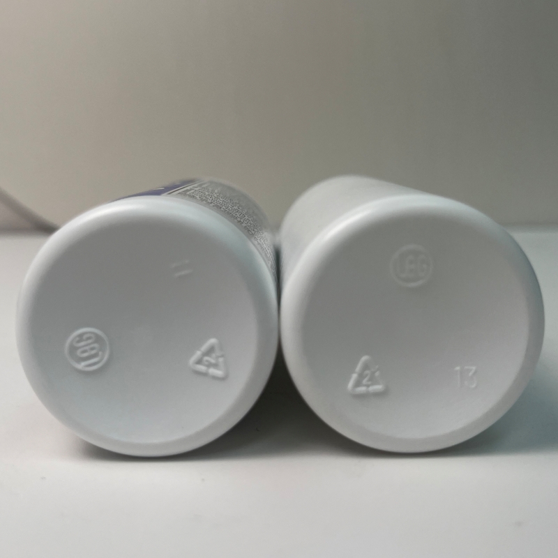 Child Resistant Double Wall Ribbed Pressure Screw Cap For Minoxidil 5% ...