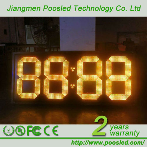 Digital Time Display \ Time And Temp Led Sign \ Led Time Display, High ...