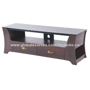 3d Wood Veneer Paper Tv Stand With Cable Management, Measures 1,397*400 ...