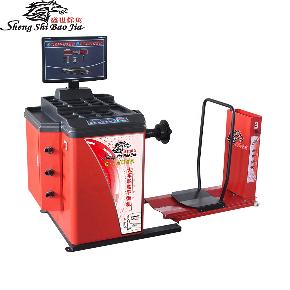 Four Wheel Balancer: Tyre Alignment And Balance Machine, High Quality ...