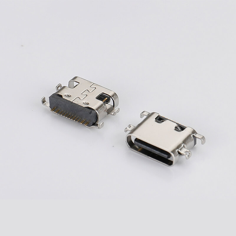 USB Female Type-C Connectors 16 Pin China Manufacturers Suppliers ...