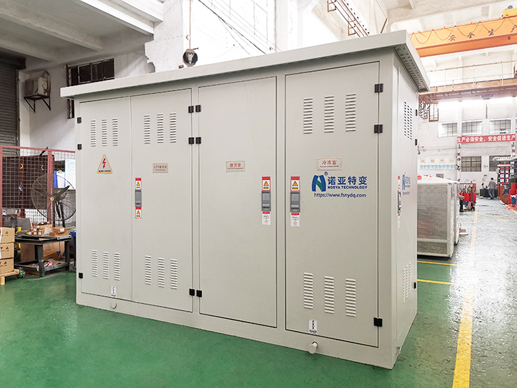 Compact 60kva Three Phase Rectifier Transformer Prefabricated ...
