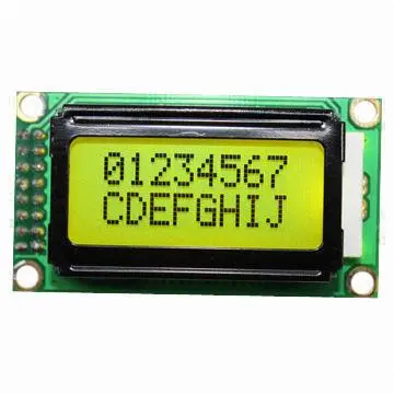 8-character X 2-line Lcd Display Module, High Quality 8-character X 2 ...